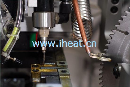 HX-CNC auto saw tooth induction welding machine-Induction Heating Expert